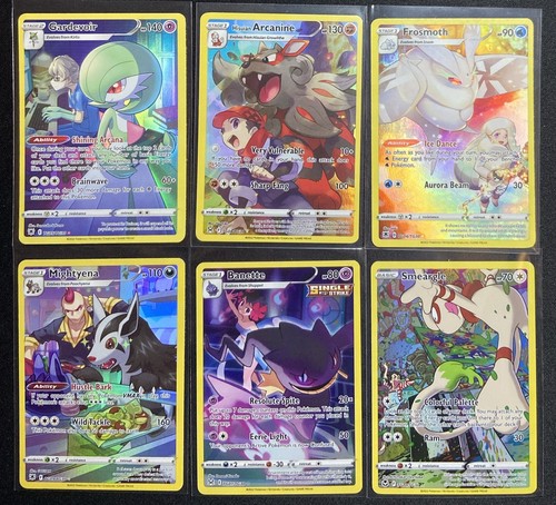 Pokémon TCG Lot Of 6 Trainer Gallery Cards - Gardevoir Arcanine Banette ...