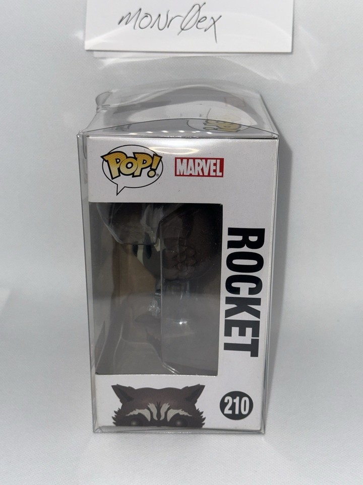 Funko POP! Rocket 210 GameStop Exclusive Marvel Guardians Of The Galaxy ...