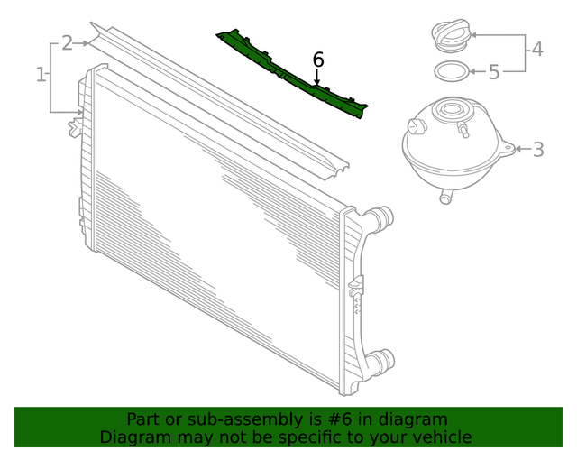 Genuine Volkswagen Cover 5NN-121-330-C for sale online | eBay