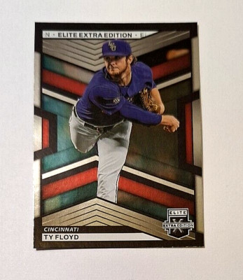 2023 Elite Extra Edition Base #8 Ty Floyd XRc Cincinnati Reds Future | eBay