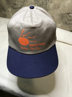 Sunray Co-op Coop Texas Follow the Sun Snapback Trucker Hat Cap Ballcap ...