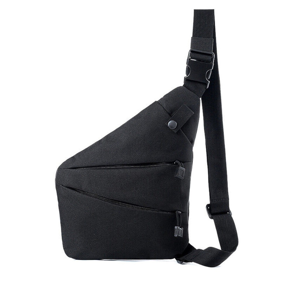 Tactical Shoulder Sling Pistol Pouch Chest Pack Bag Concealed Carry Gun ...