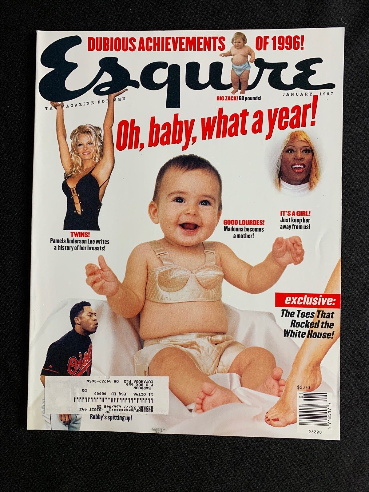 Esquire Magazine January 1997 - Pamela Anderson, MADONNA! | eBay