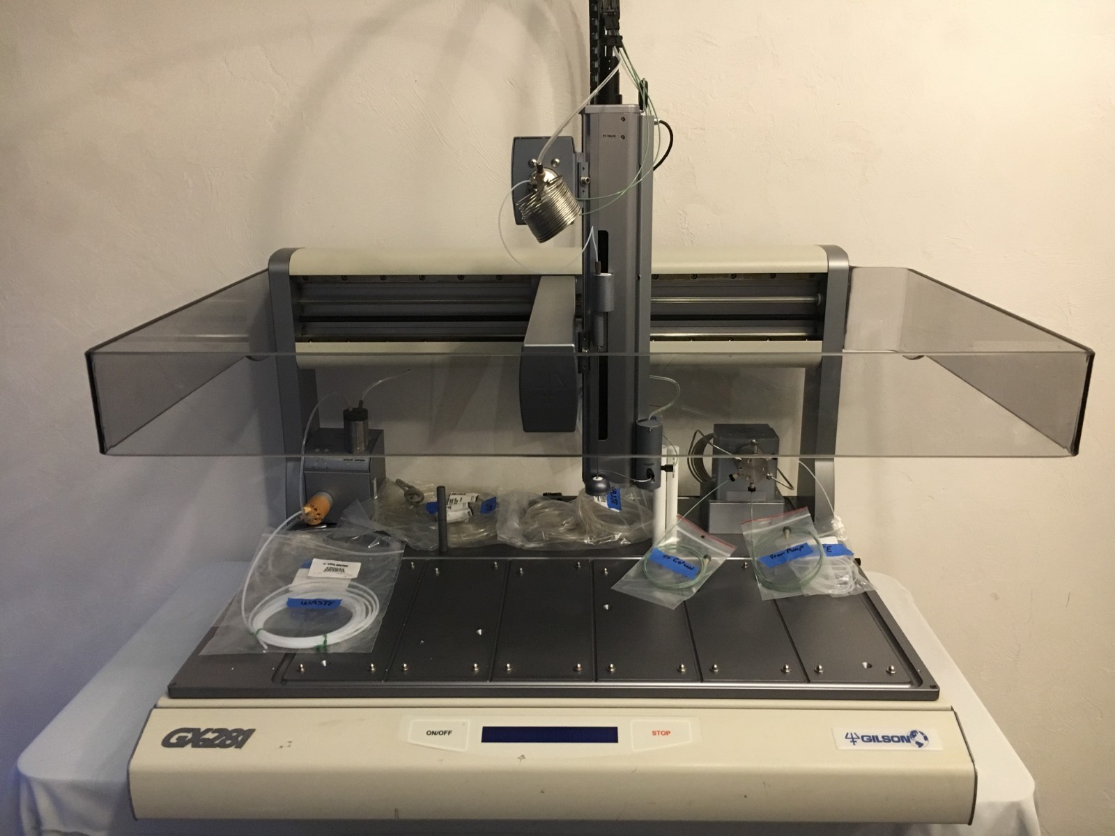 Gilson GX-281 Preparative HPLC system 333 334 155 VMII TLC Software ...