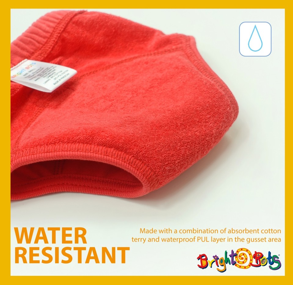 Bright Bots 4PK Washable Potty Training Pants Reusable Pull up Pants Various | eBay UK