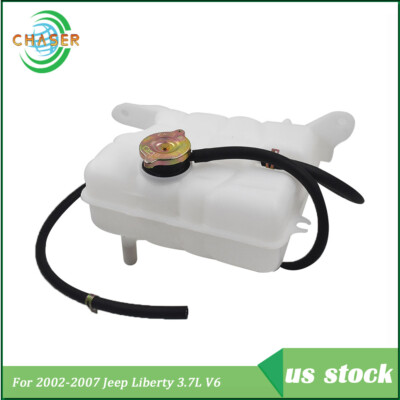 Engine Radiator Coolant Reservoir w/ Cap Fit For Jeep Liberty 2002-07 ...