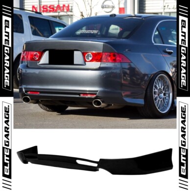 Fits Honda Accord Euro CL9 APEC Style Rear Bumper Lip Spoiler (03-05 ...