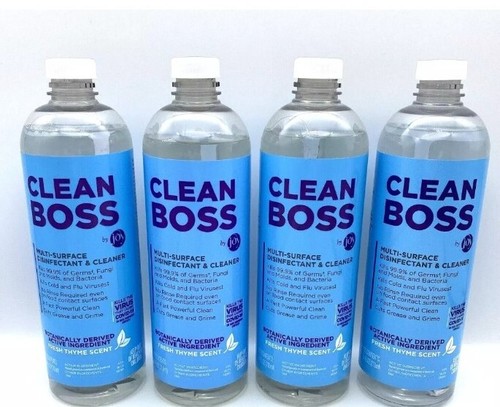 Clean Boss by Joy Multi-Surface Disinfectant & Cleaner 24 oz Ea ...