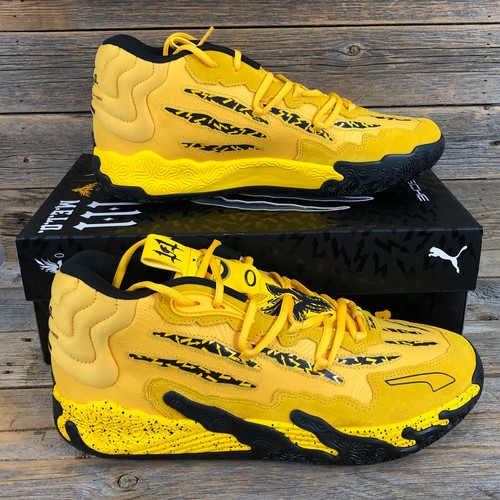 Puma Mb.03 Porsche Shoes Mens 12 Black Yellow Basketball LaMelo Ball ...