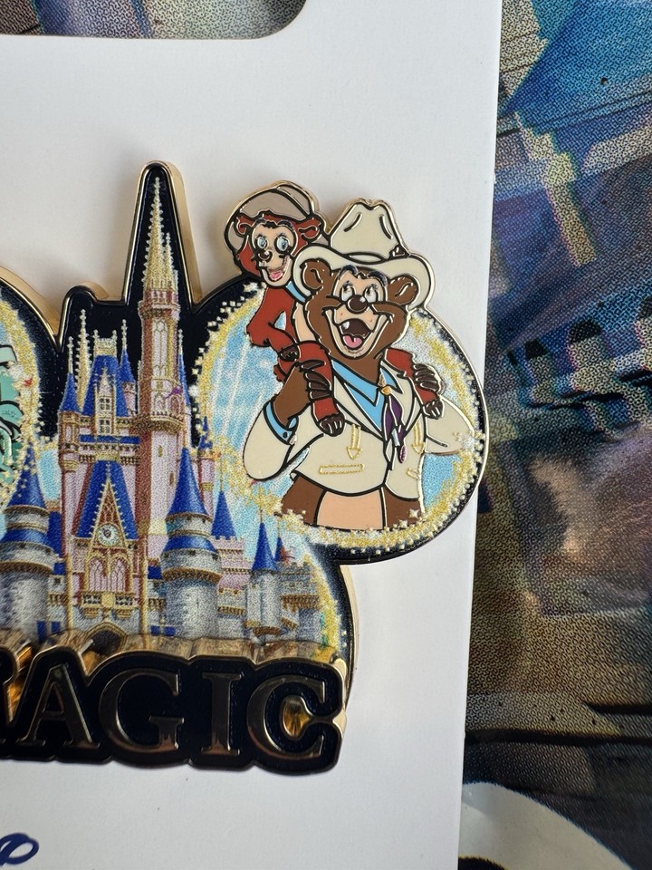 Disney WDW Magic Kingdom Hat Pin Haunted Mansion Country Bear Jamboree ...