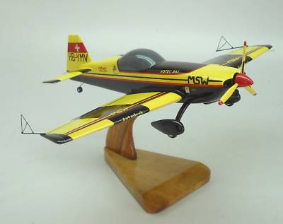 Votec-351 MSW Aerobatic Airplane Desktop Wood Model Big New | eBay
