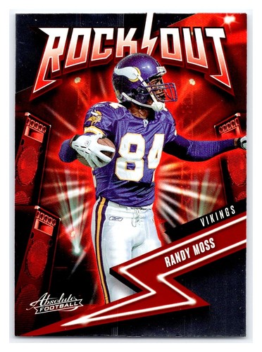 2023 Panini Absolute Randy Moss Rock Out Insert #4 Minnesota Vikings | eBay