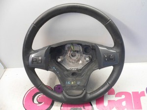 VAUXHALL CORSA D 3 SPOKE LEATHER HEATED STEERING WHEEL WITH CONTROLS ...