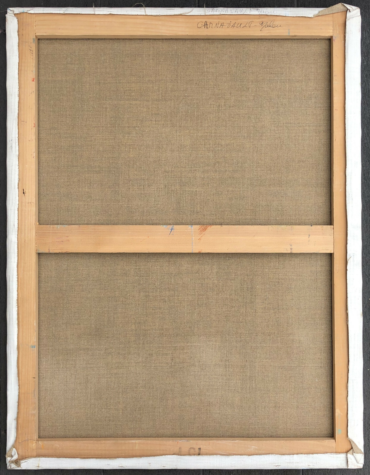 MARIE-LOUISE GARNAVAULT (1911-2012) Tableau Huile Nu Féminin Femme ...