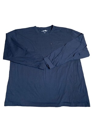 Key Mens Black Pullover Long Sleeve Crew Neck T Shirt Size Xl | eBay