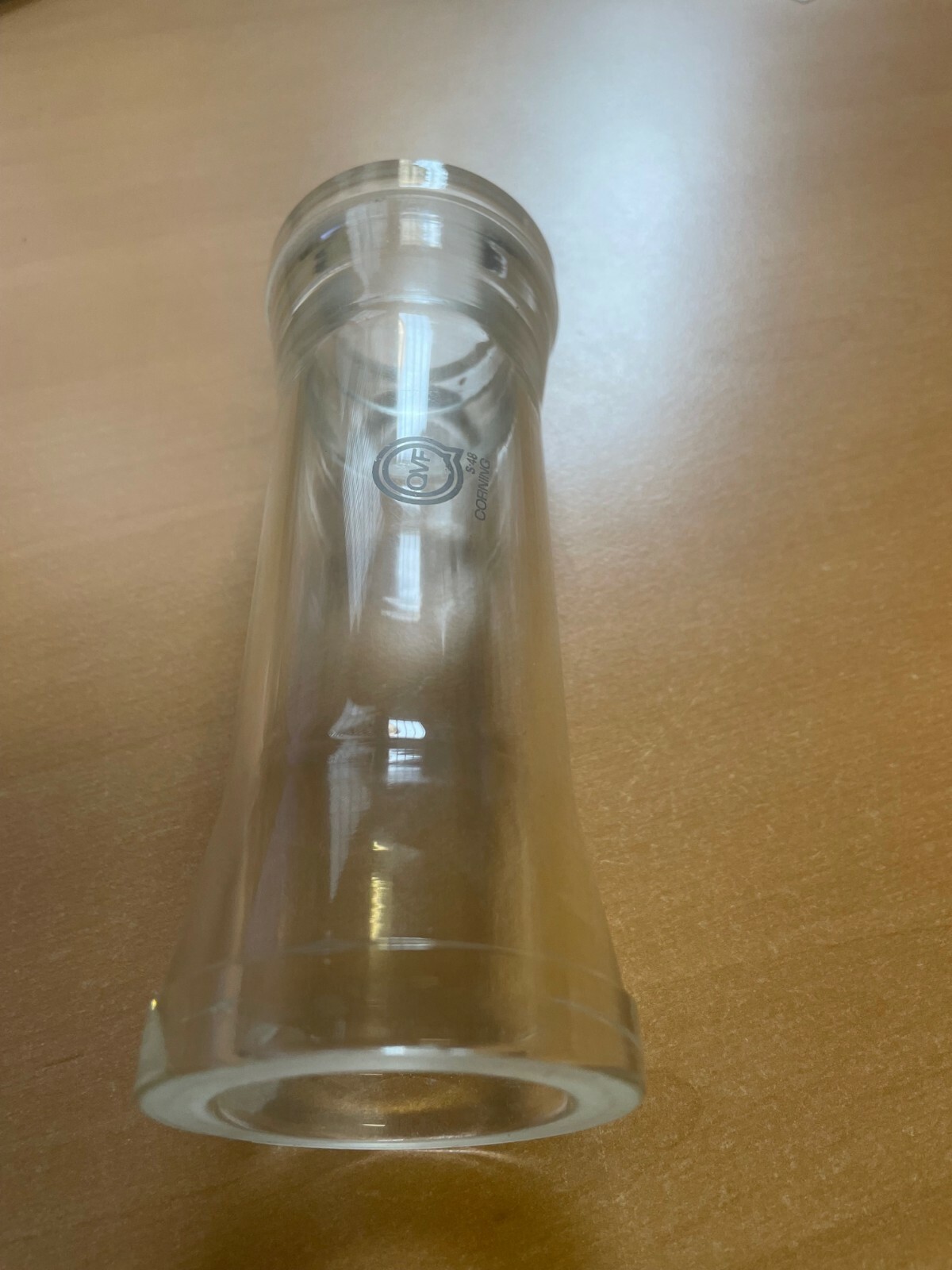 Qvf Type Ps 50/1000 DN50 Length 1000 MM Flat Flange Pipe Glass inside Ø ...