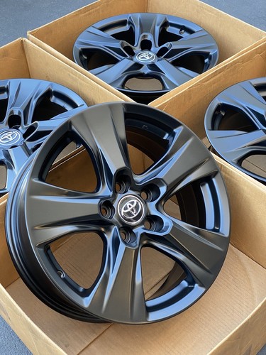17" Toyota RAV4 Factory Satin Black 2024 OEM Wheels Rims Set 4 75240 ...