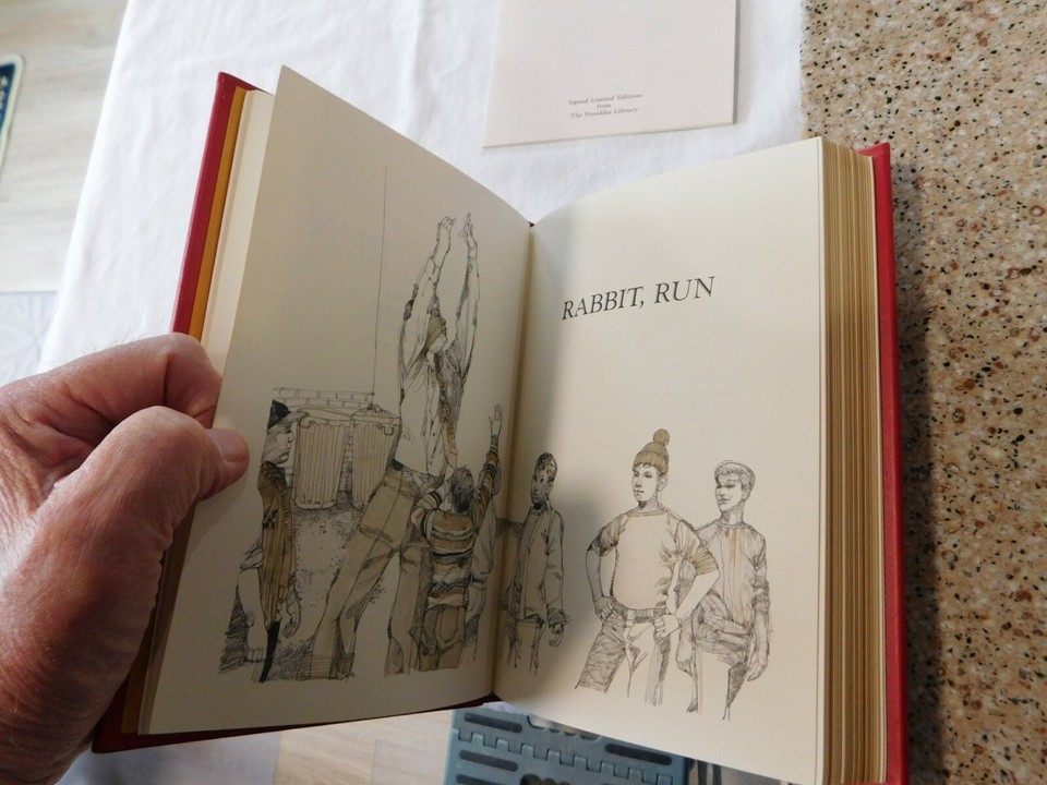 Rabbit, Run: By JOHN UPDIKE- SIGNED By Author: Franklin Library- 1977 ...