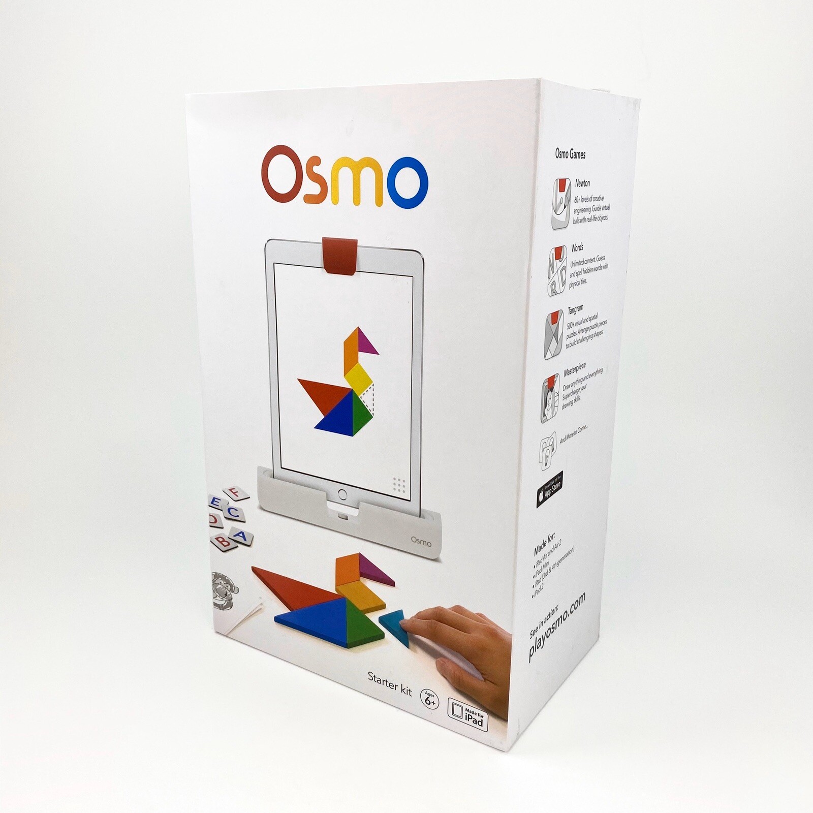 Osmo Original Starter Kit for iPad Tangram Words Base Kids Educational ...