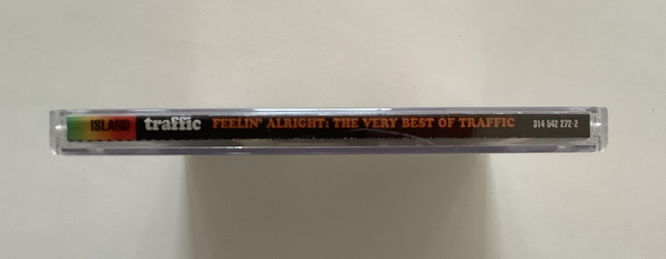 Traffic "Feelin' Alright: The Very Best Of Traffic" Audio CD 2000 ...