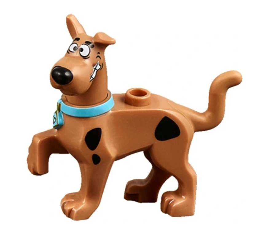 Lego Great Dane Scooby-Doo Dog 75902 Walking with Medium Azure Collar ...