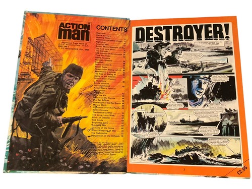 UK Action Man Annual 1985 Hardcover IPC Magazines Excellent § | eBay