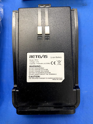 LOT OF TWO RETEVIS RT21 BATTERIES | eBay