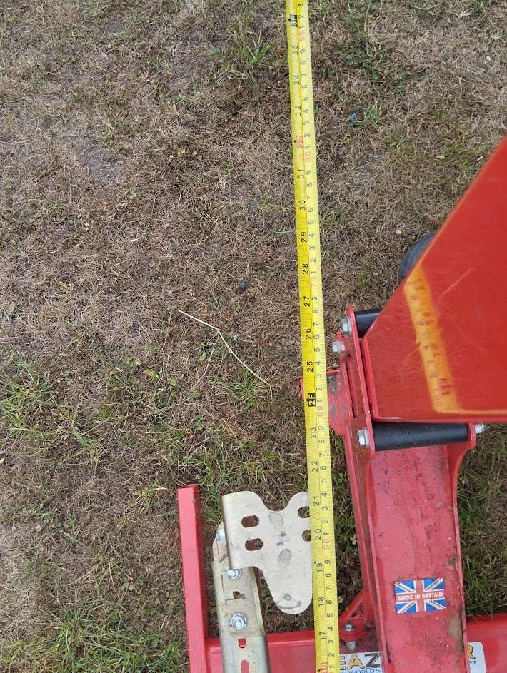 Eazy-Rizer. Motorcycle Lift. Motorbike Jack. Fully adjustable. Works ...