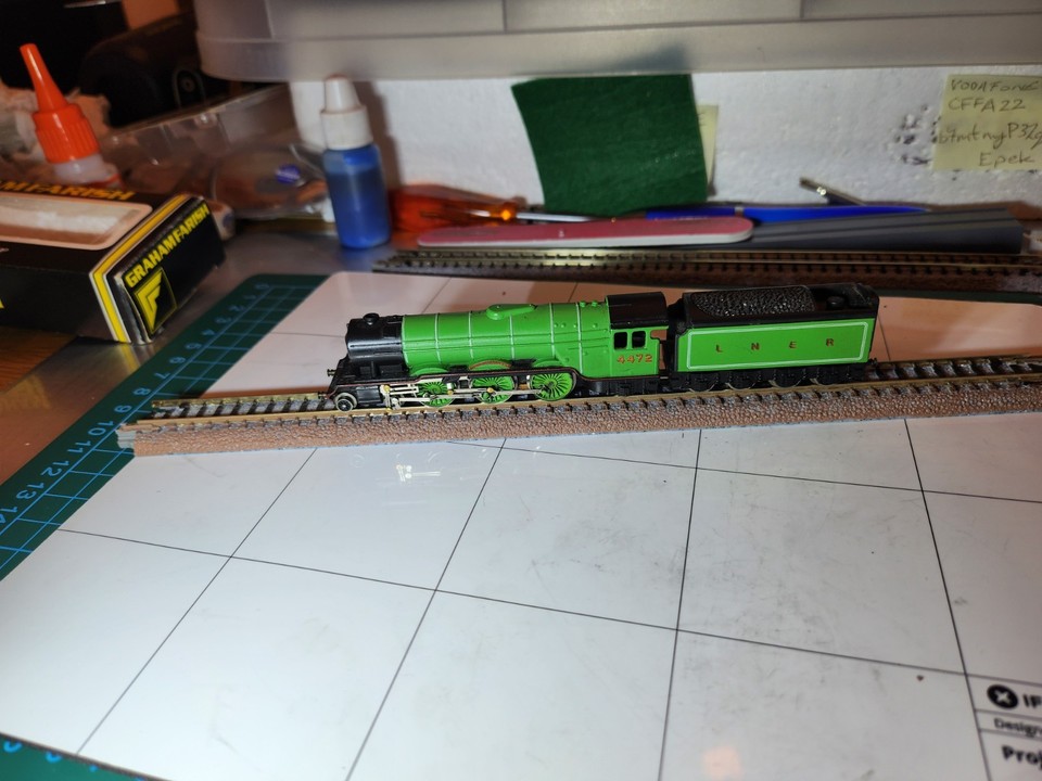 Graham Farish n gauge locomotive Flying Scotsman LNER 4472 | eBay UK
