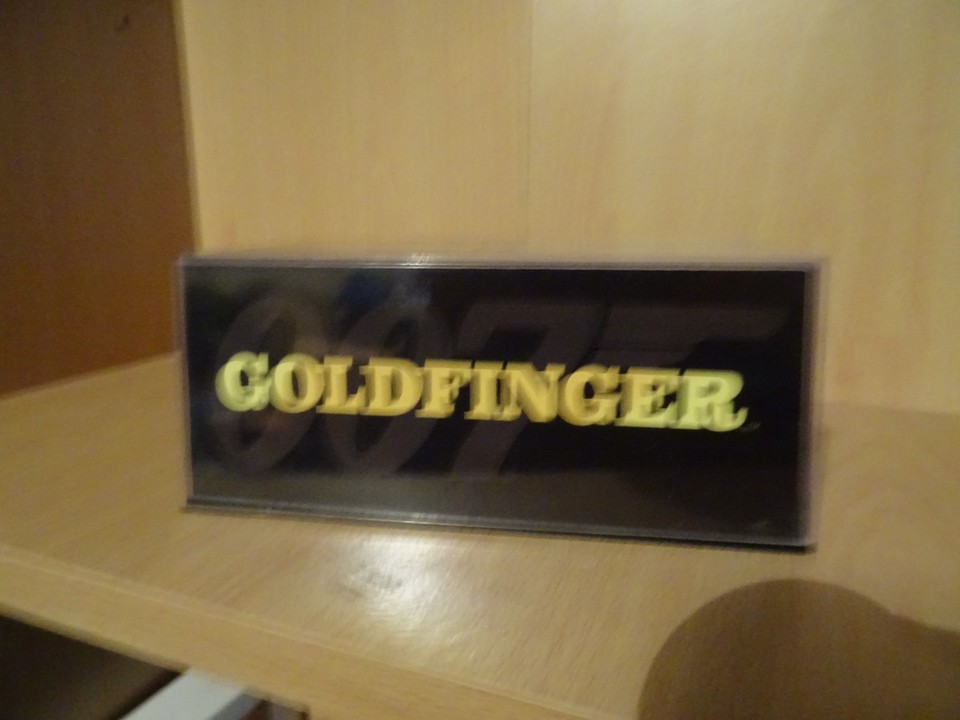 james bond car collection diorama ASTON MARTIN DB5-GOLDFINGER | eBay UK