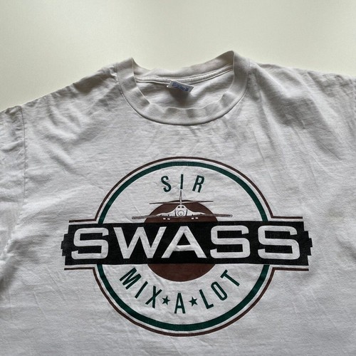 Vintage 90s Sir Mix-A-Lot Swass Rap Tee Graphic T Shirt Men's Large ...