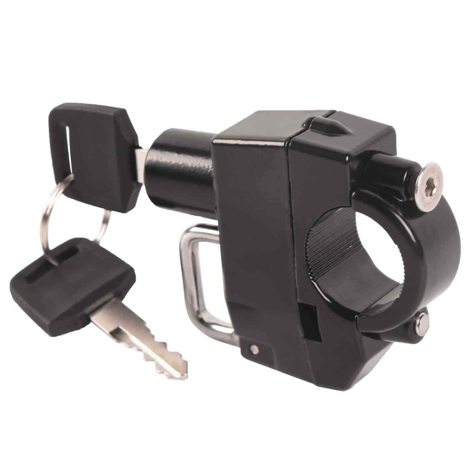 Motorcycle Helmet Lock Tamper-Proof Helmet Security Lock Anti-Theft ...