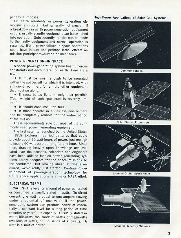 Nasa Research On Electricity
