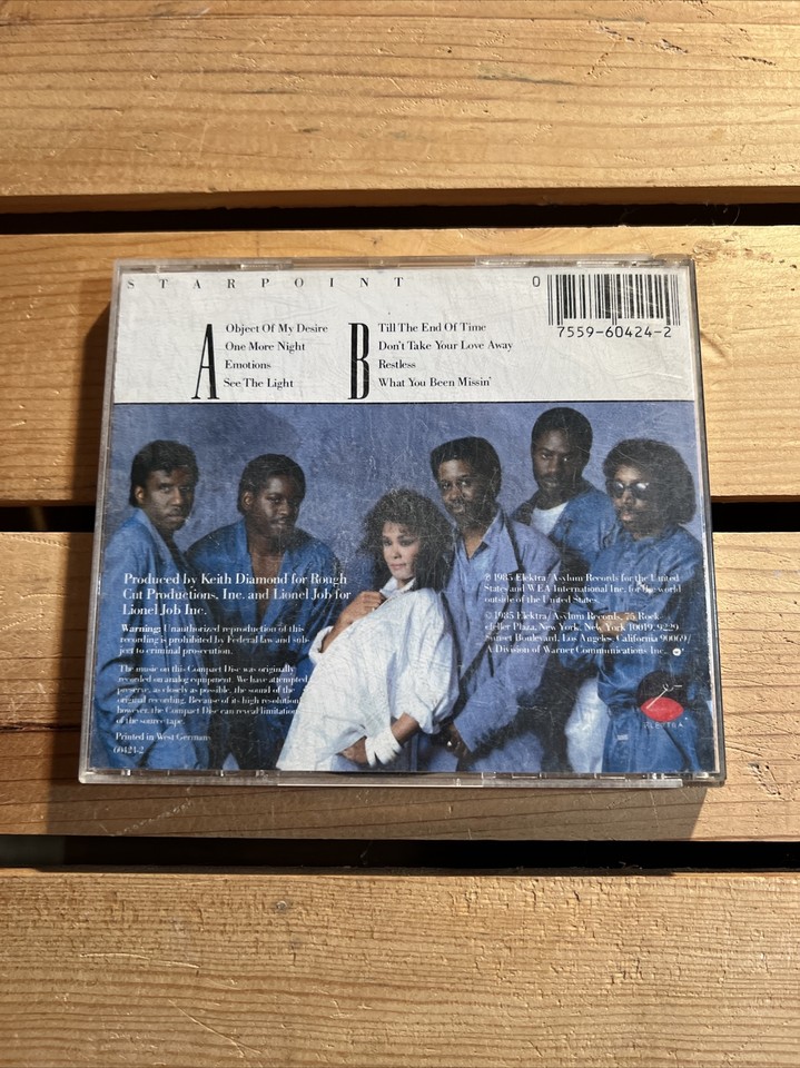 STARPOINT RESTLESS GERMANY CD 1985 8 TRACKS OBJECT OF MY DESIRE | eBay