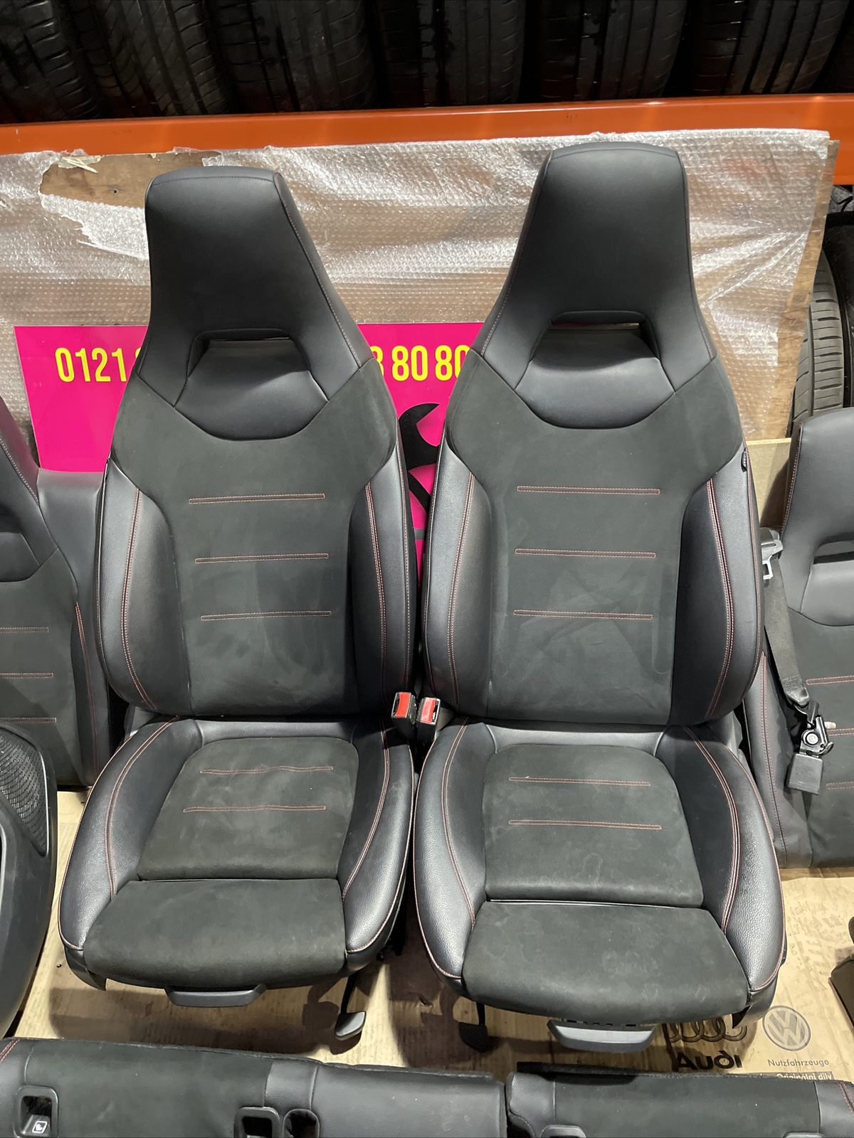 MERCEDES A CLASS W177 AMG LINE COMPLETE INTERIOR SEATS SET | eBay UK