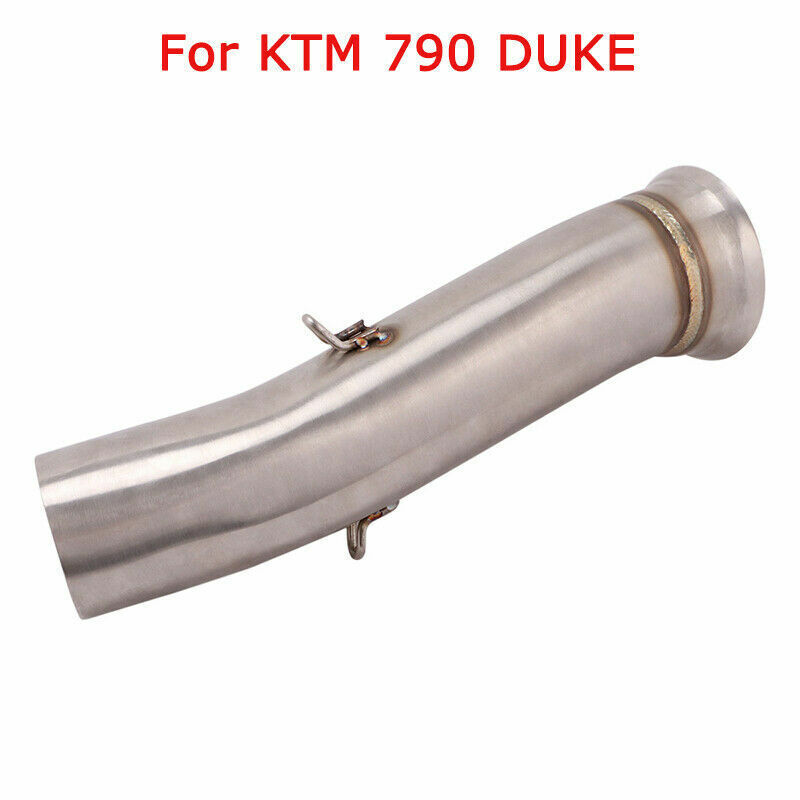 Stainless Steel Connect Link Pipe Motor Modified Exhaust For 790 | eBay ...