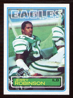 1983 Topps Jerry Robinson #146 Philadelphia Eagles | eBay