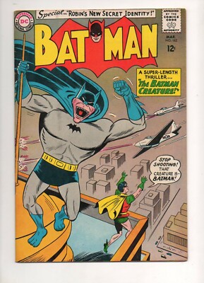 Batman #162 HIGH GRADE VF/NM 9.0! 1964 BATWOMAN App! KING KONG Batman ...