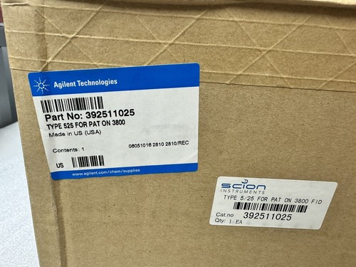 Agilent TYPE 5/25 EFC Module for Varian 3800 Gas Chromatograph, P/N ...