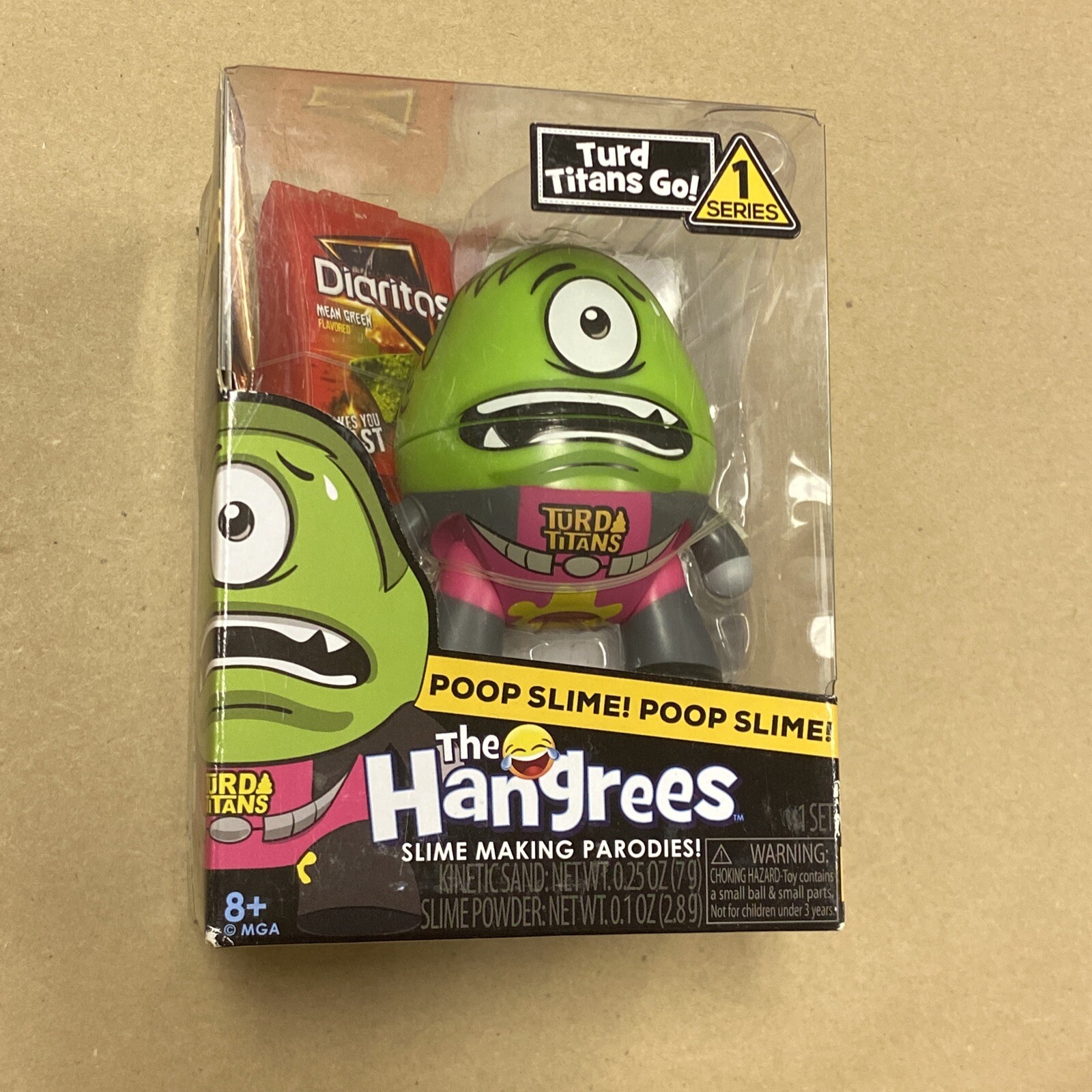 NEW THE HANGREES SLIME MAKING PARODIES TURD TITANS GO! SERIES 1 NEW ...