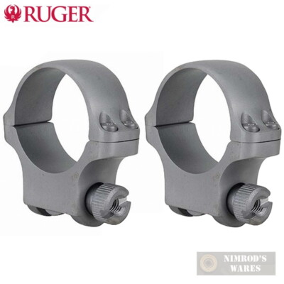 Ruger 30mm Medium Scope Rings (2) w/ Hawkeye Finish 90318 FAST SHIP ...