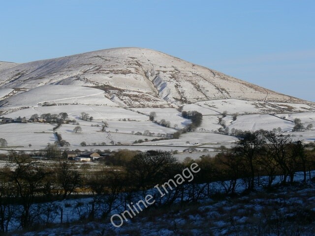 Photo 6x4 Parlick Pike Bleasdale Parlick Pike with a light covering of ...