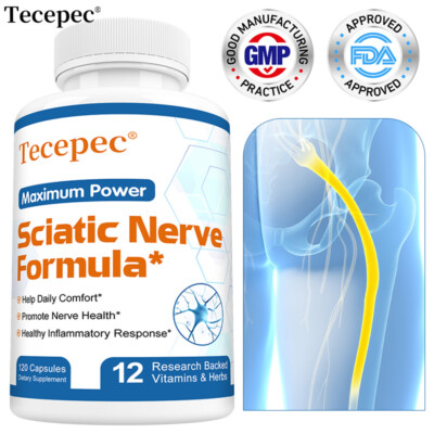 Premium Sciatic Nerve Support Formula – 120 Capsules | eBay