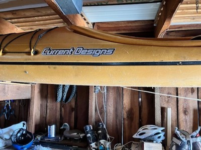 Current Designs Storm GT sea kayak w/working rudder(used) | eBay