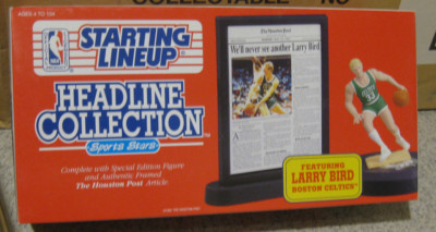 1992 Starting Lineup Headline Collection Larry Bird Figure - New Kenner ...