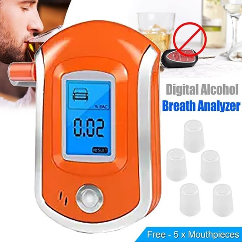 Mini Drunk Driving Analyzer Device Portable Breath Tester Breathalyzer ...