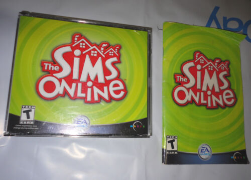 THE SIMS ONLINE (PC/CD-ROM, 2002) - 3 DISC, Manual, Case, Key~EUC | eBay