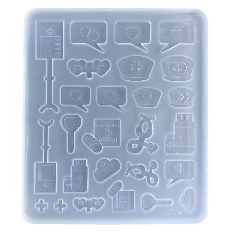 Star Chain Bowknot Shape Silicone Mold for DIY Art Bowknot Star Tennis ...