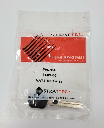 NEW Genuine GM Double Sided VATS Chip Key #14 9.530k Ohms 596784 ...