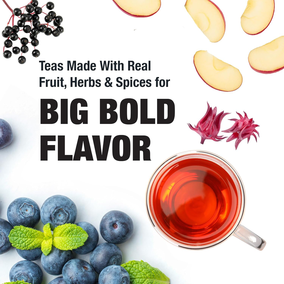 Tiesta Tea - Blueberry Wild Child | Blueberry Hibiscus Herbal Tea ...